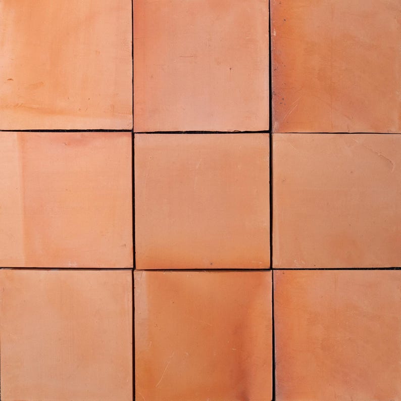 Square Terracotta Tiles - Etsy