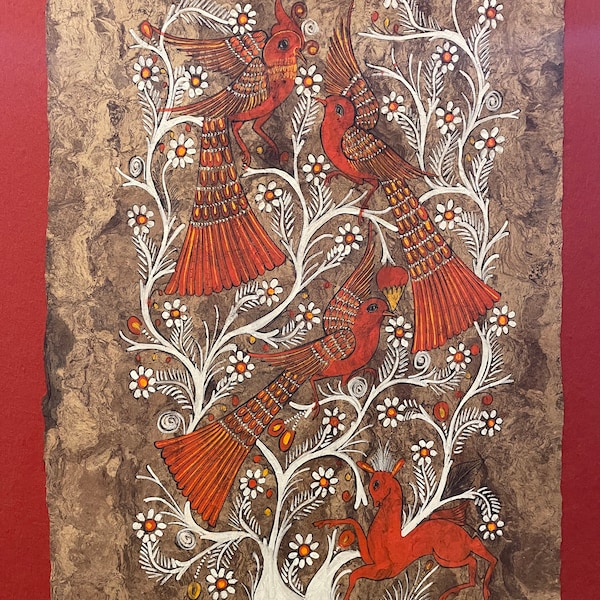 Amate Bark Painting - Etsy