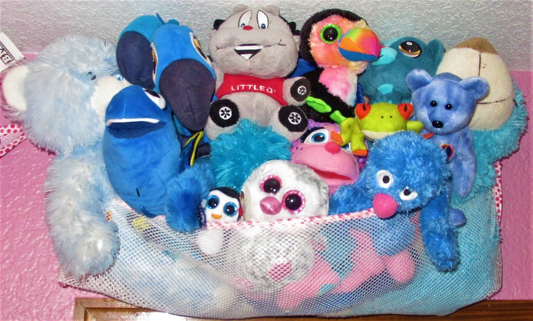 Plushie Pocket, Stuffed Animal Storage, Stuffed Animal Holder, Stuffed ...