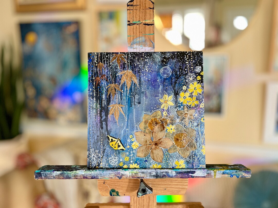 ORIGINAL ARTWORK by Manda Marble, Dreamy Artwork, Nature Witch Art ...