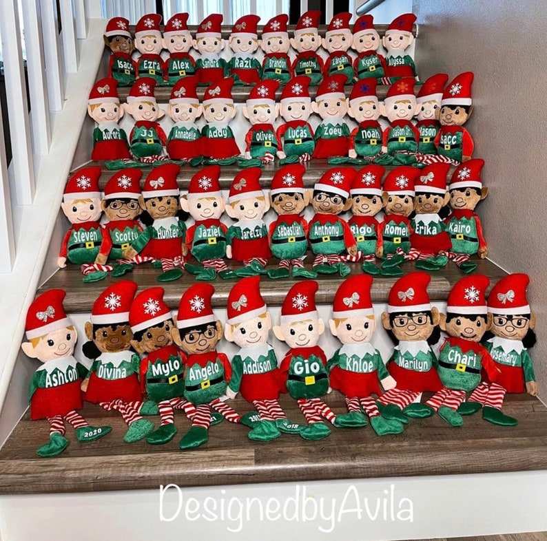 Personalized Christmas Elf - Etsy