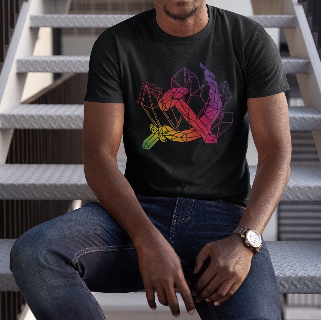 Crystal Socialism Shirt for Communism Social Democracy Antifa Union ...