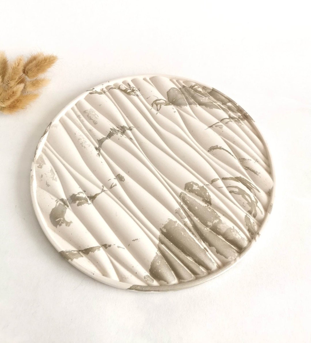 Large Round Tray | Marble Round Tray | Large Round Stone Decorative ...