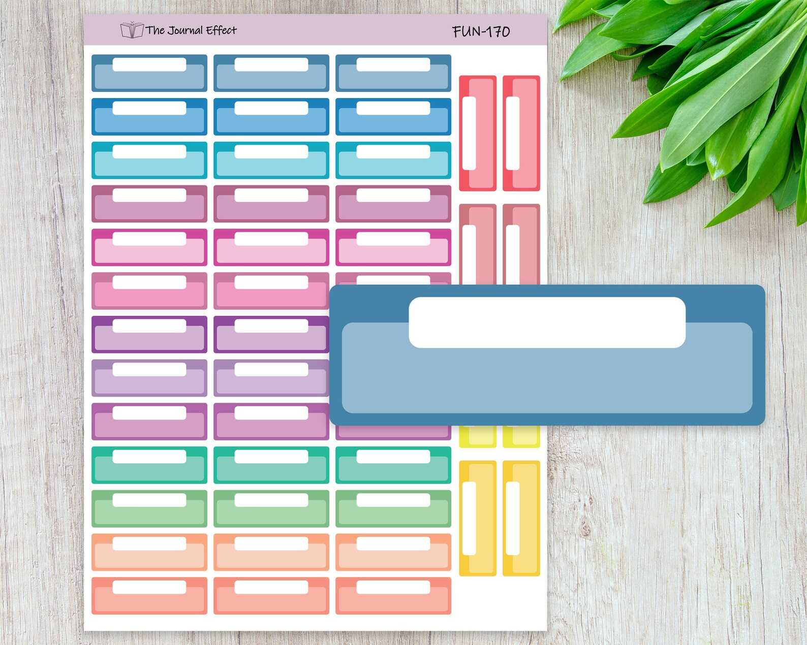 RECTANGLES APPOINTMENT Label Planner Stickers - Etsy