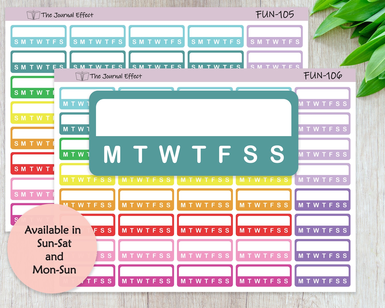 WEEKLY HABIT Tracker Functional Label Planner Stickers for - Etsy