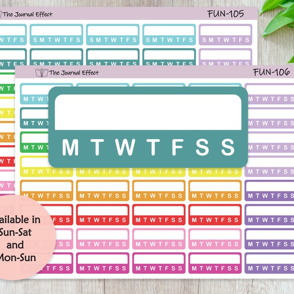 A5 Habit Tracker - Etsy