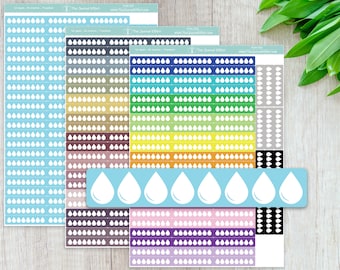 WEEKLY HABIT Tracker, Functional Label Planner Stickers for Erin ...