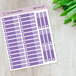 Full Color Coding Budget Label Planner Stickers, Functional Planner ...