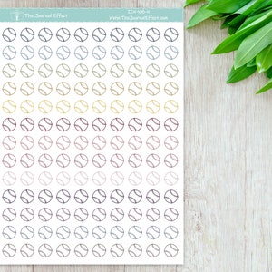 BASEBALL, Mini Icon, Label Planner Stickers, Bujo, Functional Stickers ...