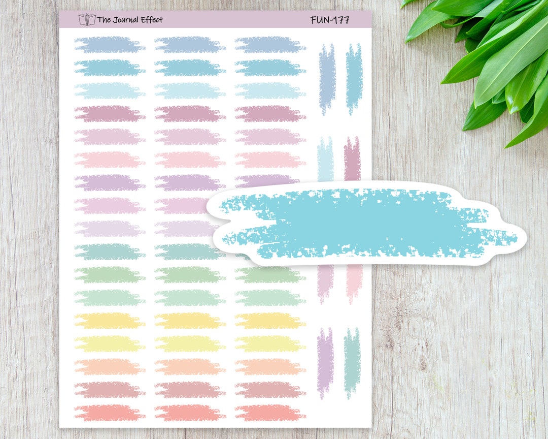 SCRIBBLE LABEL Planner Stickers, Functional Planner Stickers ...