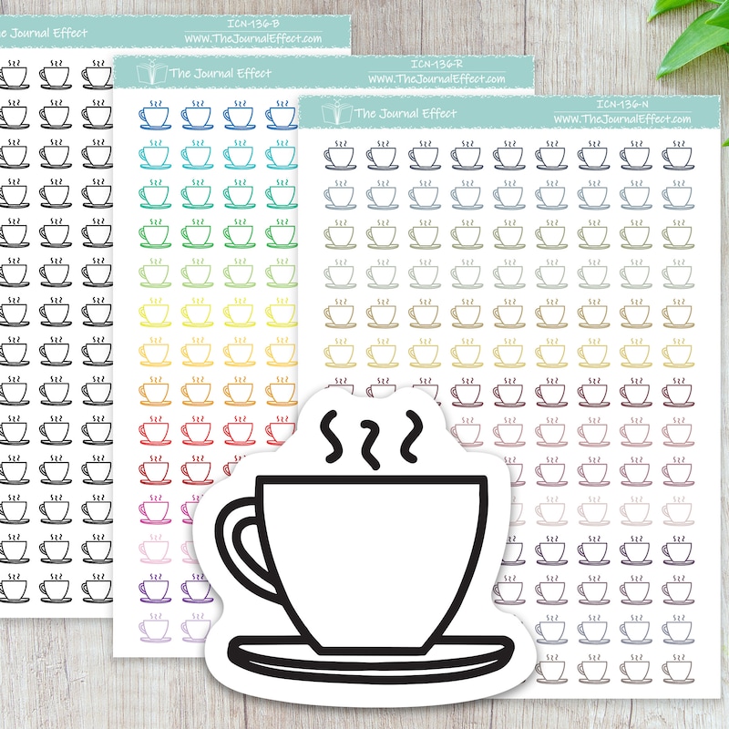 Coffee Stickers - Etsy