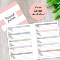 Minimalist Password Tracker, Digital Management Journal (printable) - Etsy