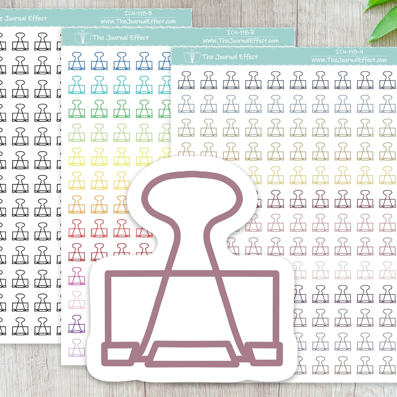Binder Mini Clips - Etsy