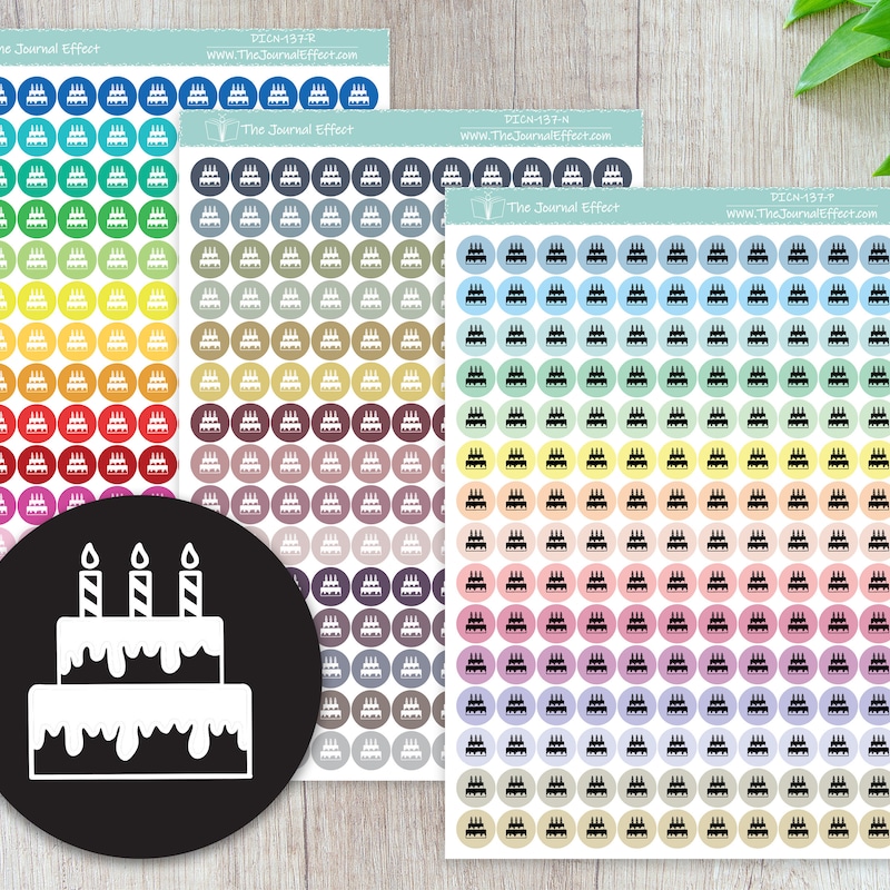 0.25 in Dot Stickers - Etsy