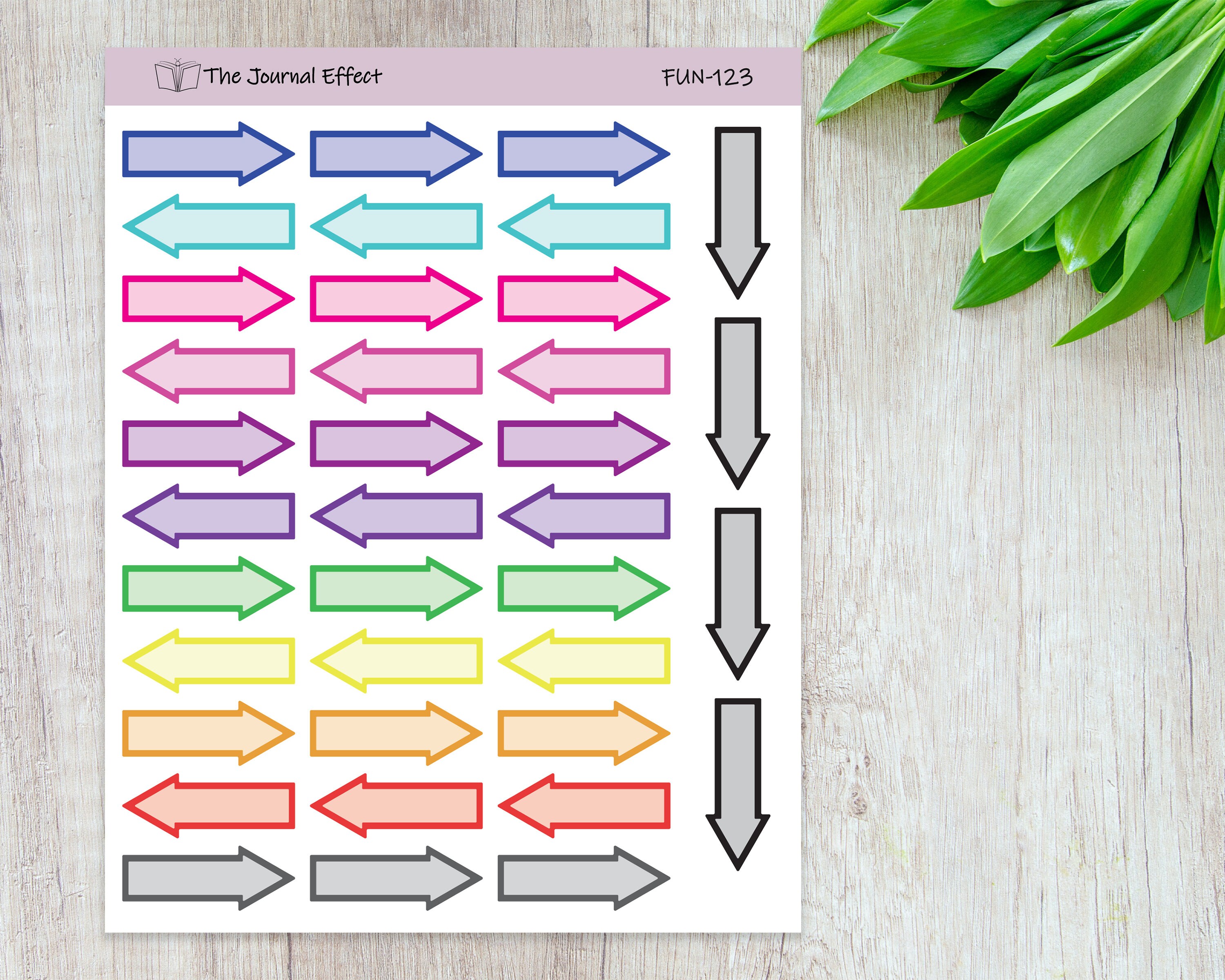 ARROW LABELS Functional Label Planner Stickers for Erin - Etsy