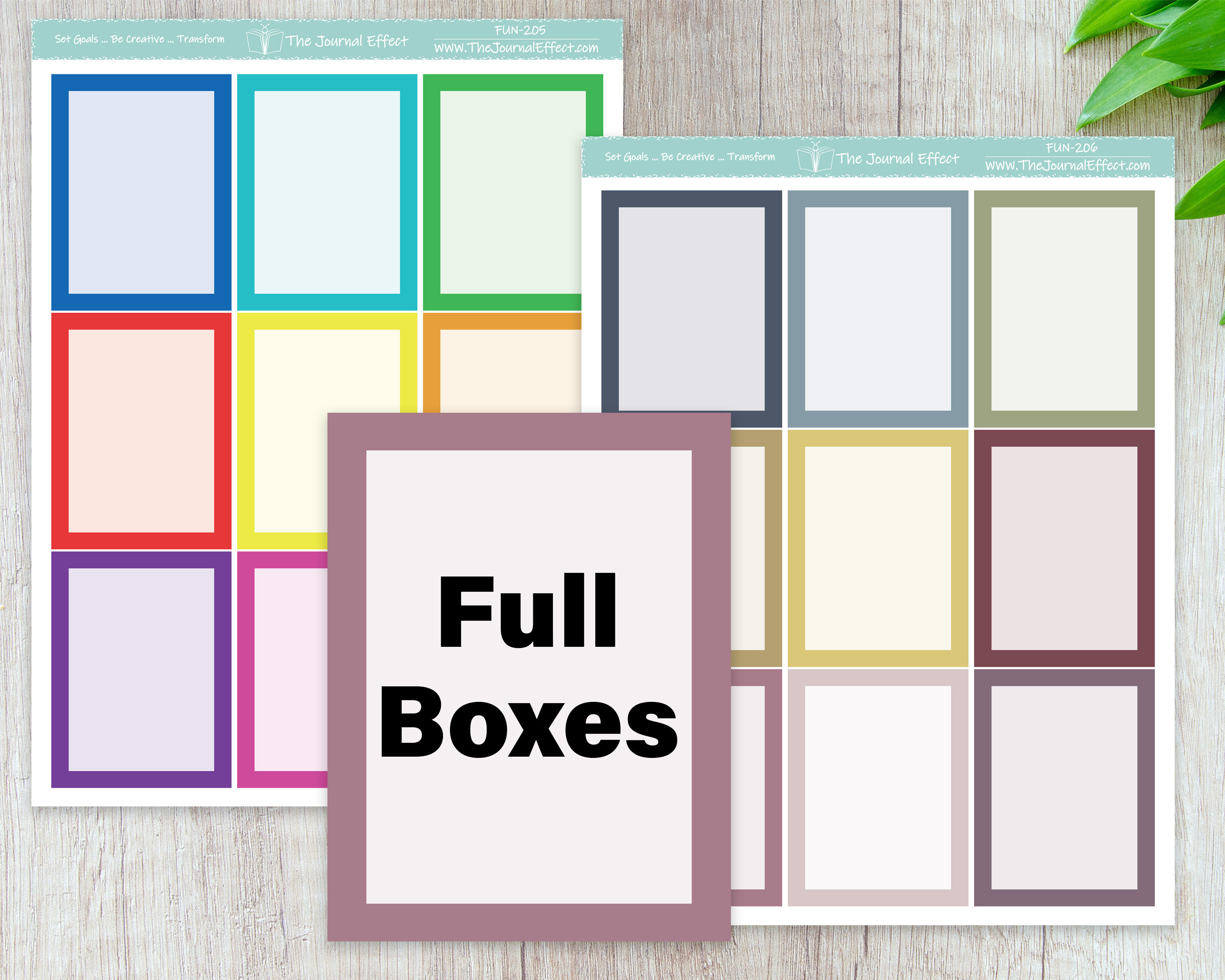 FULL BOXES, Functional Label Planner Stickers, Functional Planner ...