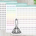 WEEKLY HABIT Tracker Table, Functional Label Planner Stickers for Erin ...