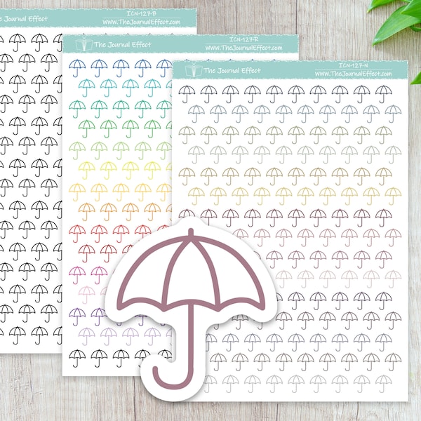 Mini Umbrellas - Etsy