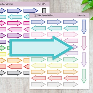 ARROW LABELS, Functional Label Planner Stickers, Functional Planner ...