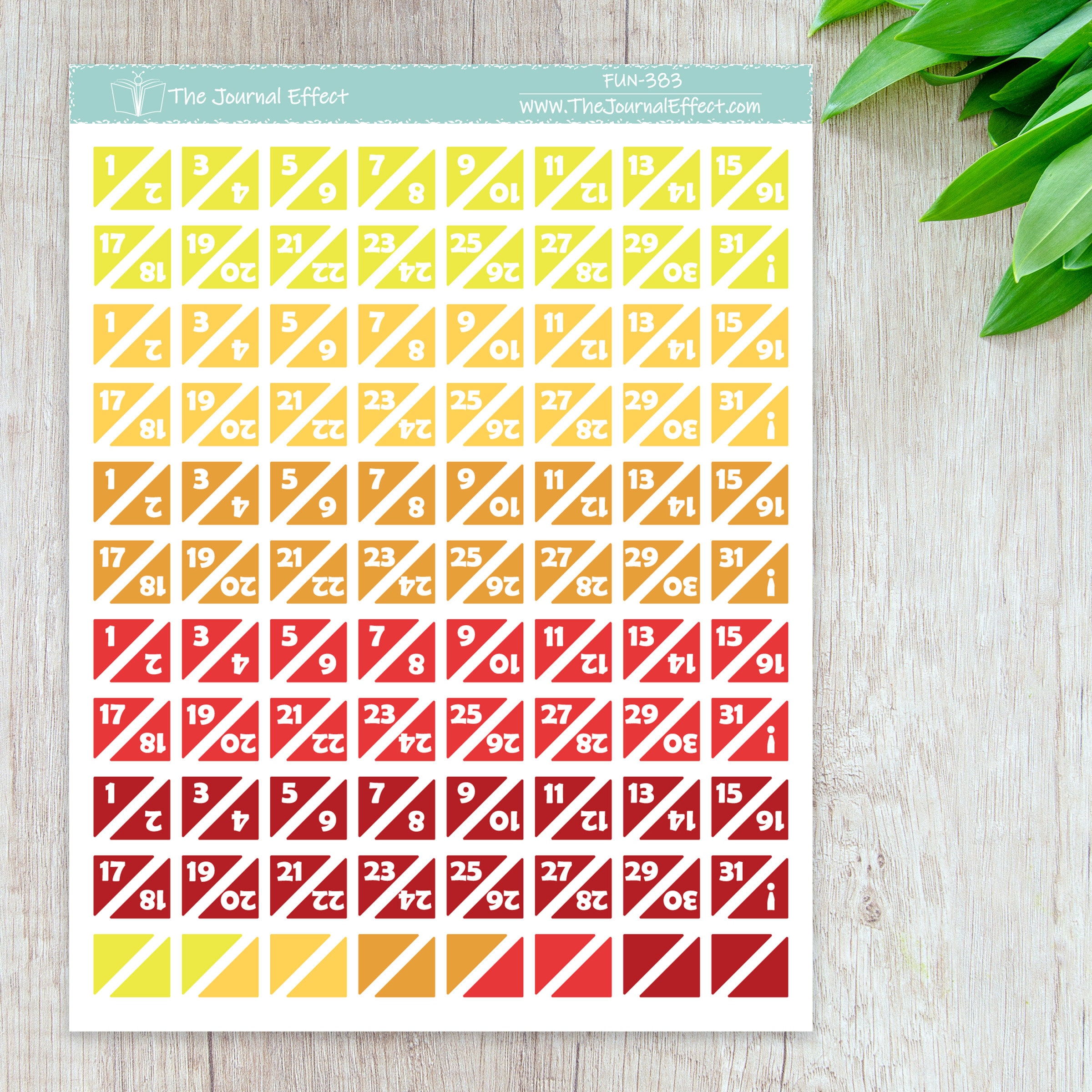 LEFT CORNER Date Stickers, .36" Label Planner Stickers, Functional ...