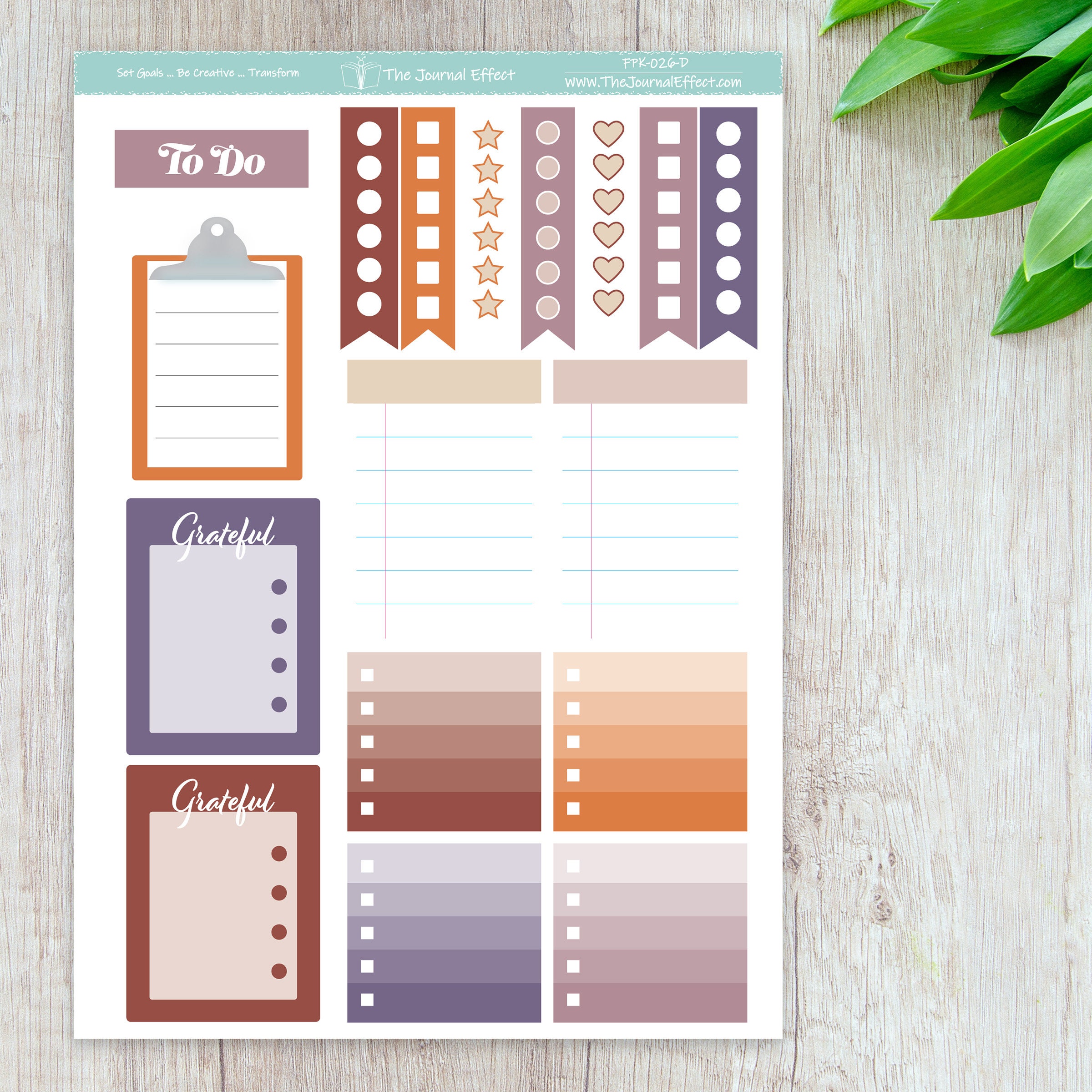Functional Sticker Variety Pack, Label Planner Stickers, Stationery ...