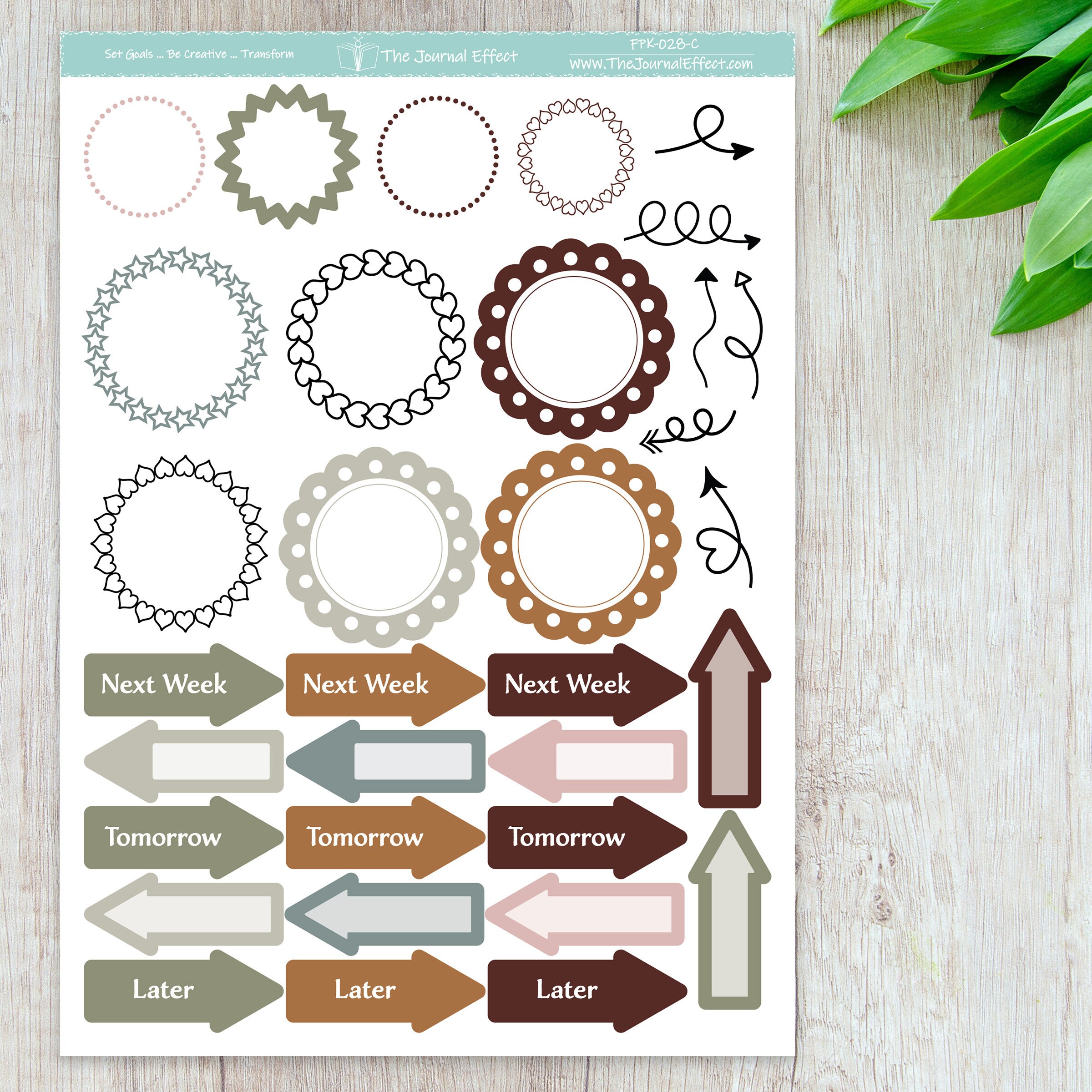 Functional Sticker Variety Pack, Label Planner Stickers, Stationery ...