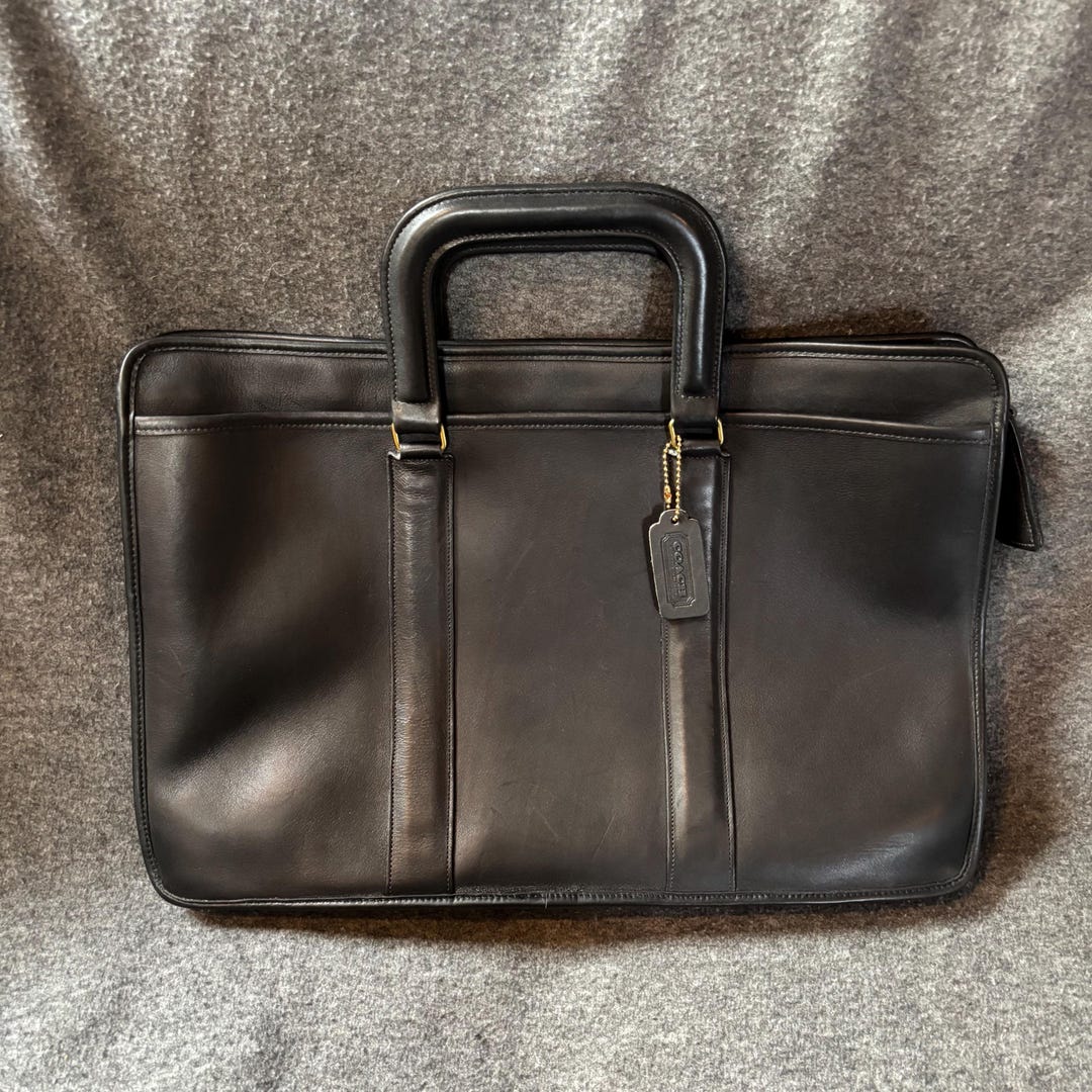 Vintage Coach Embassy Briefcase 5090 - Etsy