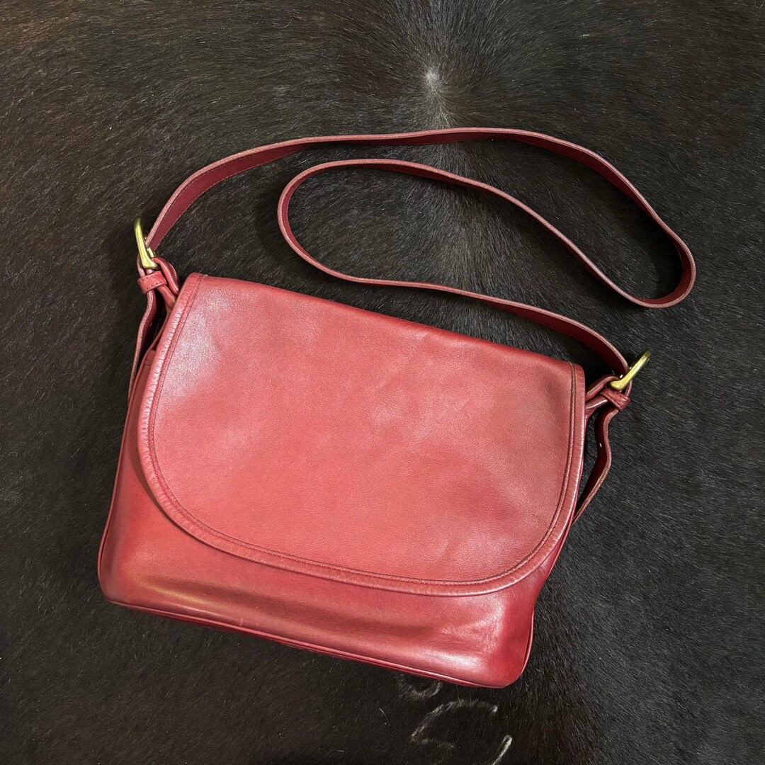 Vintage Coach Red Fletcher 4150 - Etsy