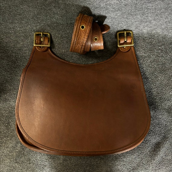 Vintage Coach Nyc Large Saddle Bag #9210 - Gem