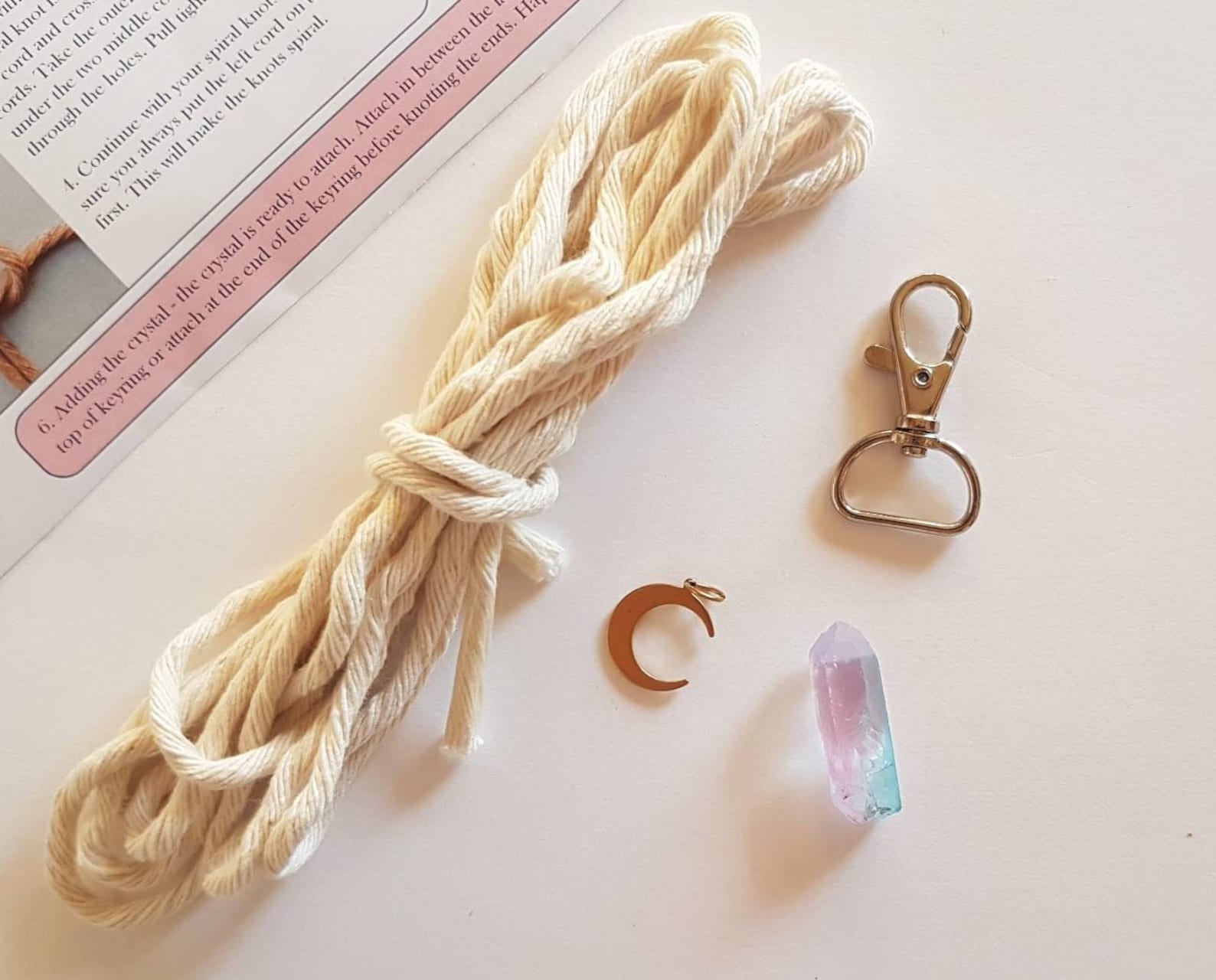 Create Your Own Crystal Keyring / Starter Kit DIY Keyring - Etsy UK