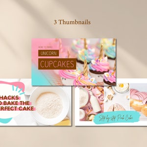 Youtube Bakery Branding Kit Personalized Banner, Intro, Outro ...