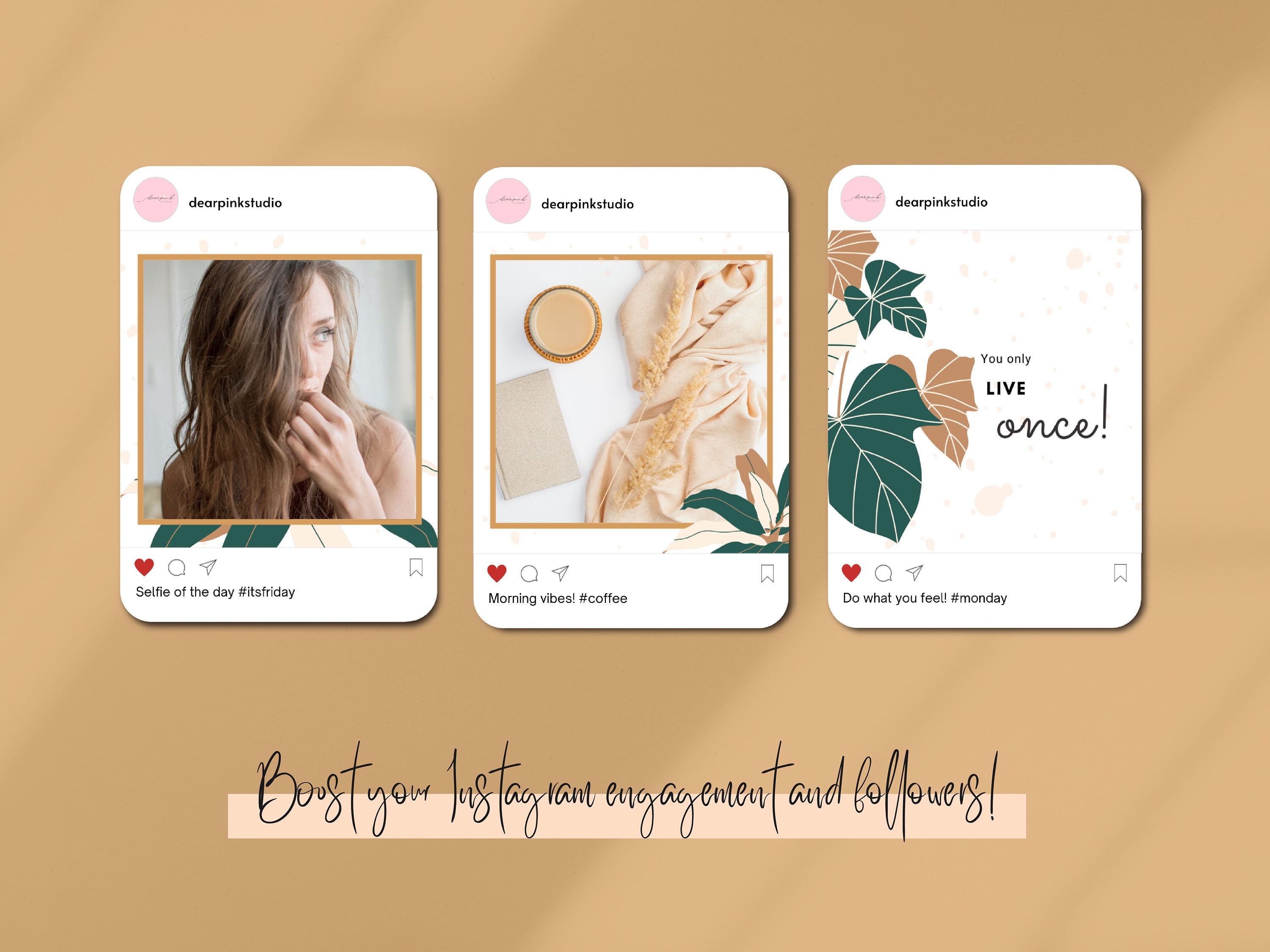 Minimalist Instagram Templates Abstract Instagram Template Instagram ...