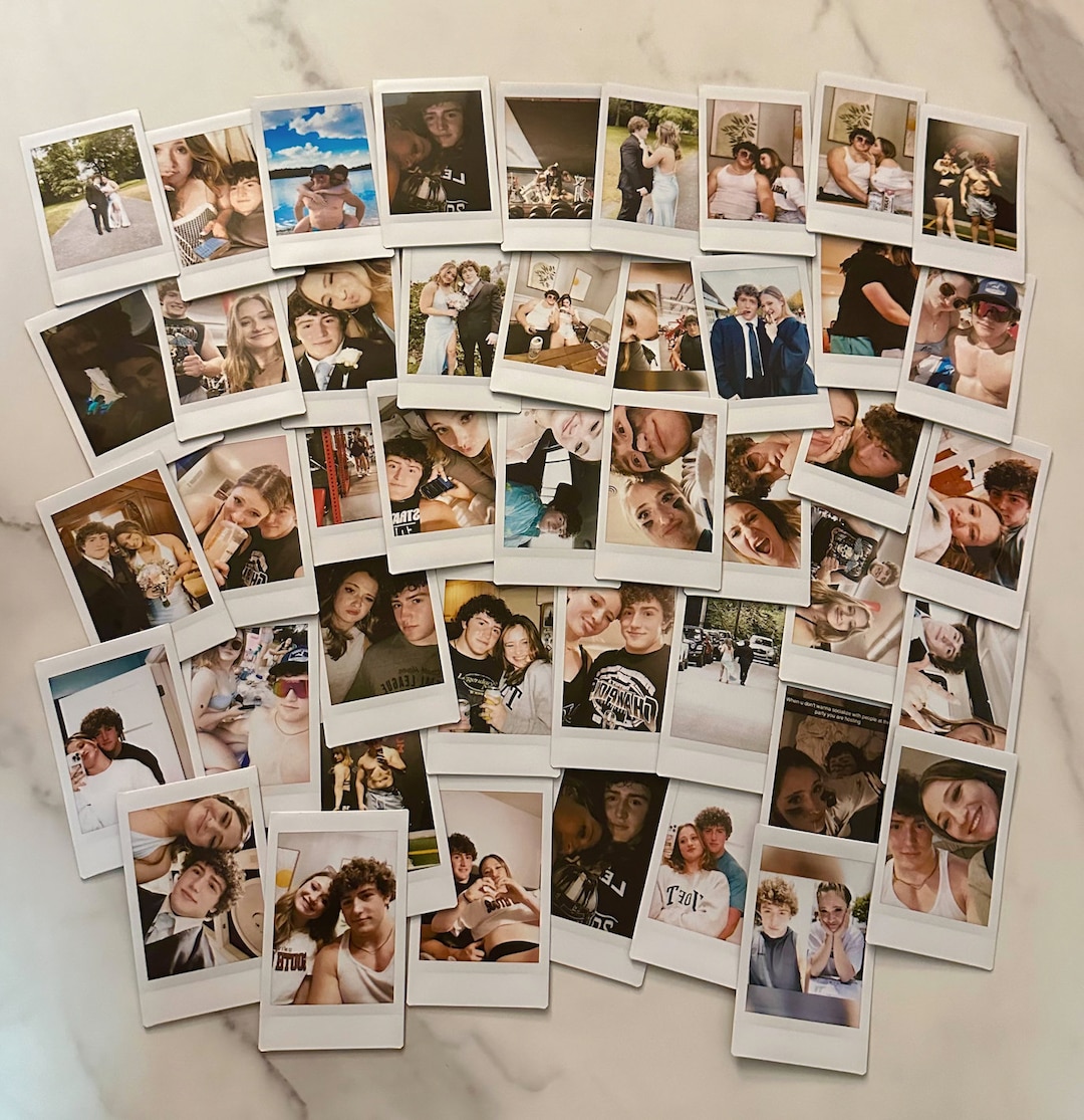 Custom Mini Polaroid Prints: Personalized Retro Photos - Etsy
