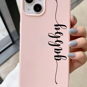 Name Decal for Phone Vinyl Name Decal Name Sticker Decals Name Stickers ...