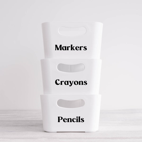 Bin Labels - Etsy