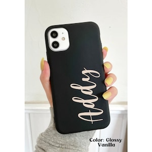 Name Decal for Phone Vinyl Name Decal Name Sticker Decals Name Stickers ...