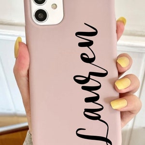 Name Decal for Phone Vinyl Name Decal Name Sticker Decals Name Stickers ...