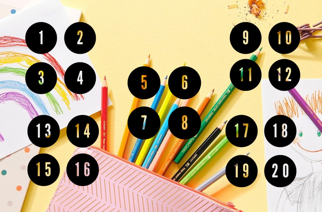 Organizing Numbers, DECALS ONLY, Classroom Number Dots, Classroom ...