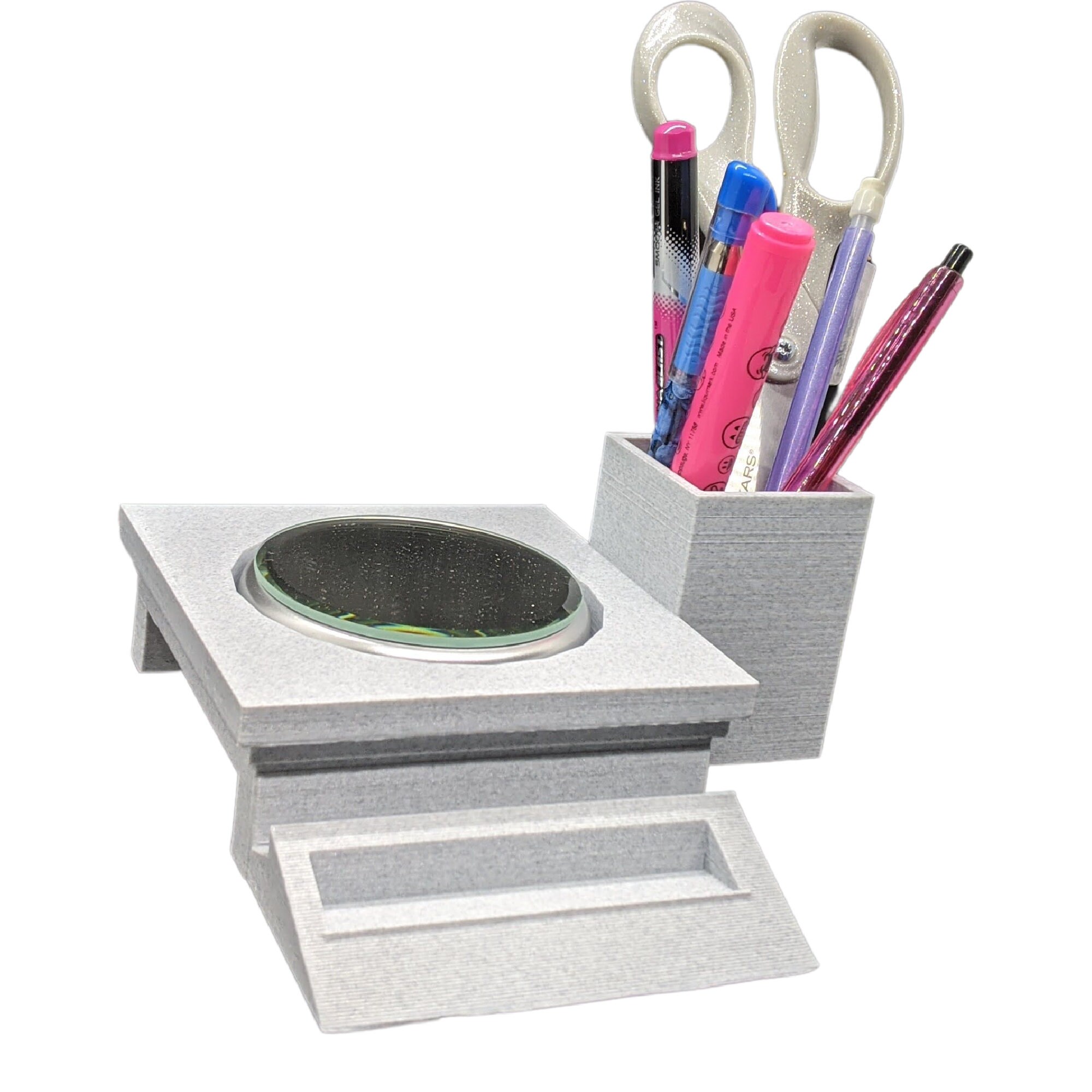 Turntable card display | Trade show display | caddy | organizer ...