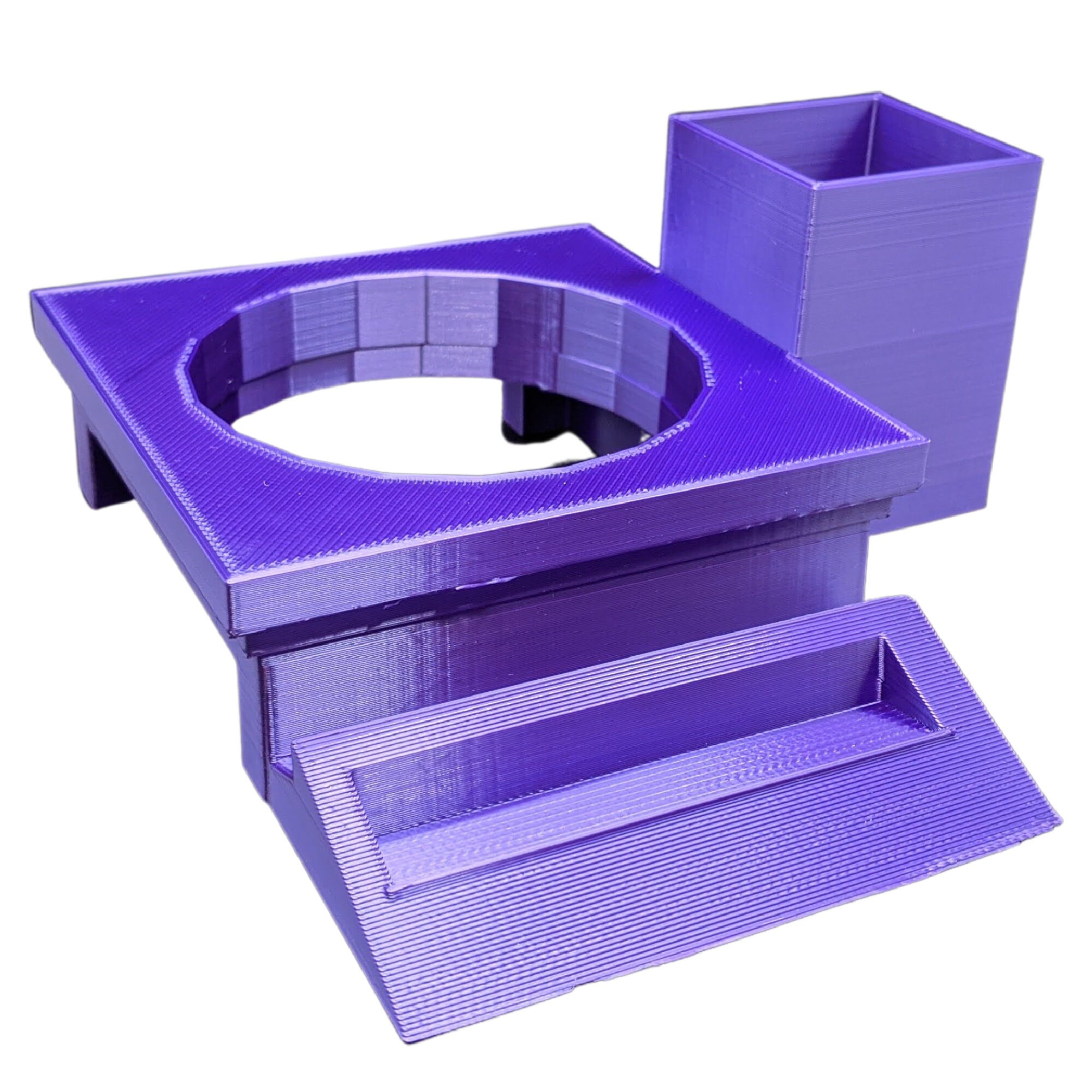 Turntable card display Trade show display caddy organizer Business Card ...