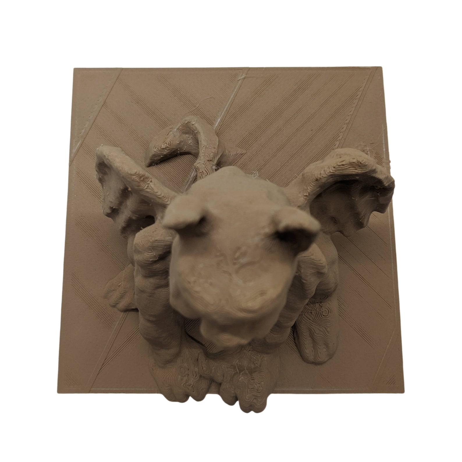 Gargoyle 4x4 or 6x6 Post Cap | Wood or White | Gargoyle Gift | Outdoor ...