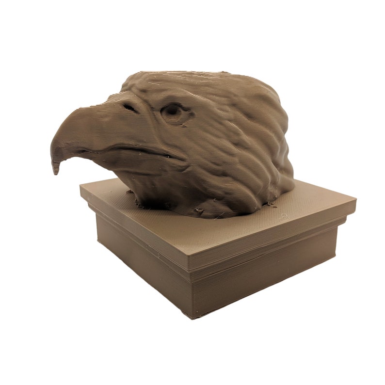 Bald Eagle 4x4 or 6x6 Post Cap | Wood or White | Patriotic Gift ...