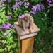 Gargoyle 4x4 or 6x6 Post Cap | Wood or White | Gargoyle Gift | Outdoor ...