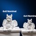 Gargoyle 4x4 or 6x6 Post Cap | Wood or White | Gargoyle Gift | Outdoor ...