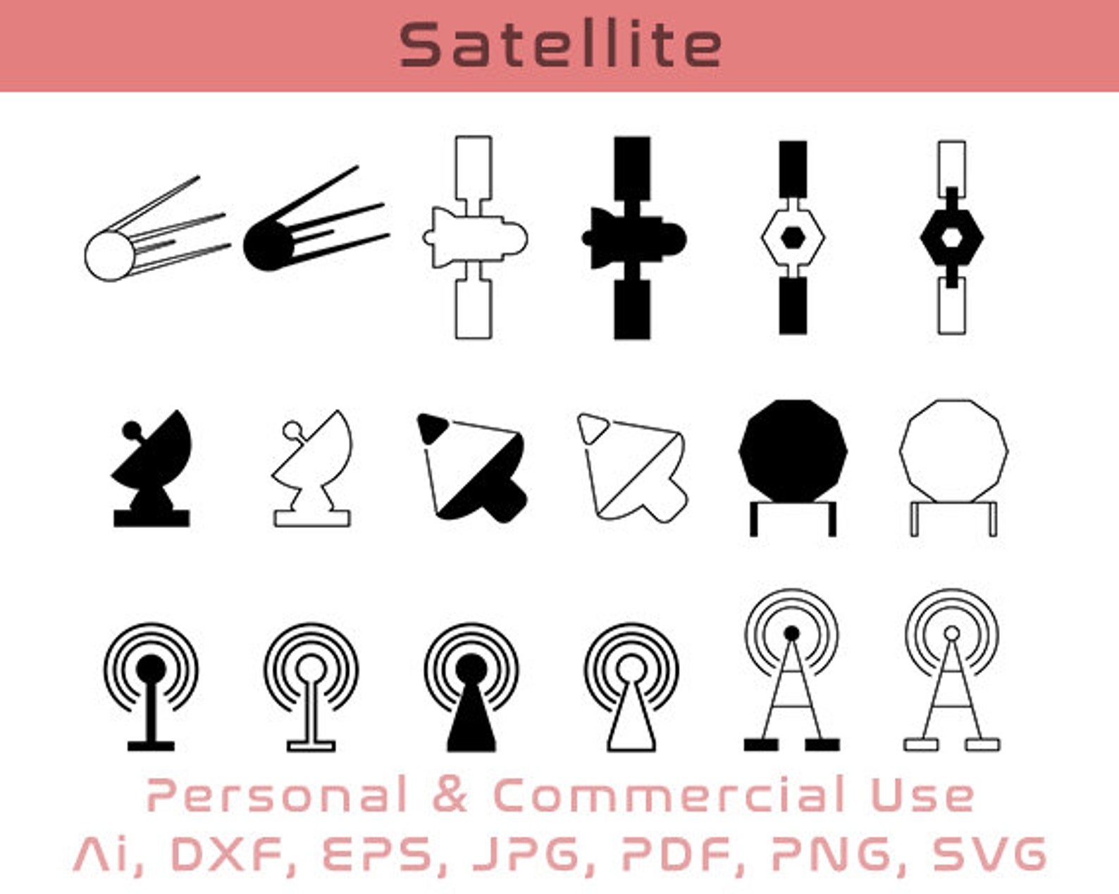 Satellite Vector, Satellite Phases, Satellite Ai, Satellite Eps ...