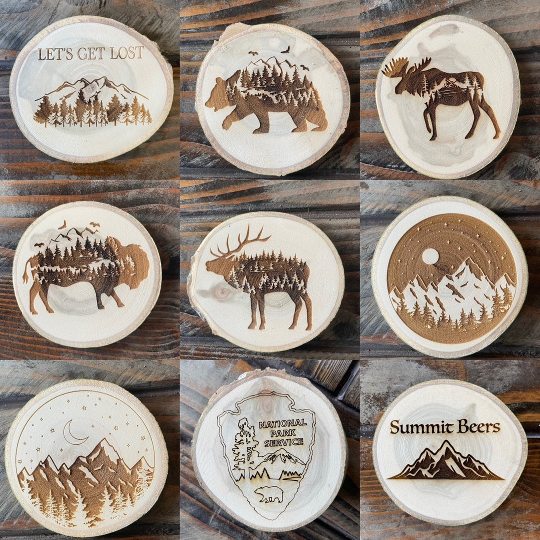 Hiking Coaster Sets Adventure Awaits Colorado Coasters - Etsy