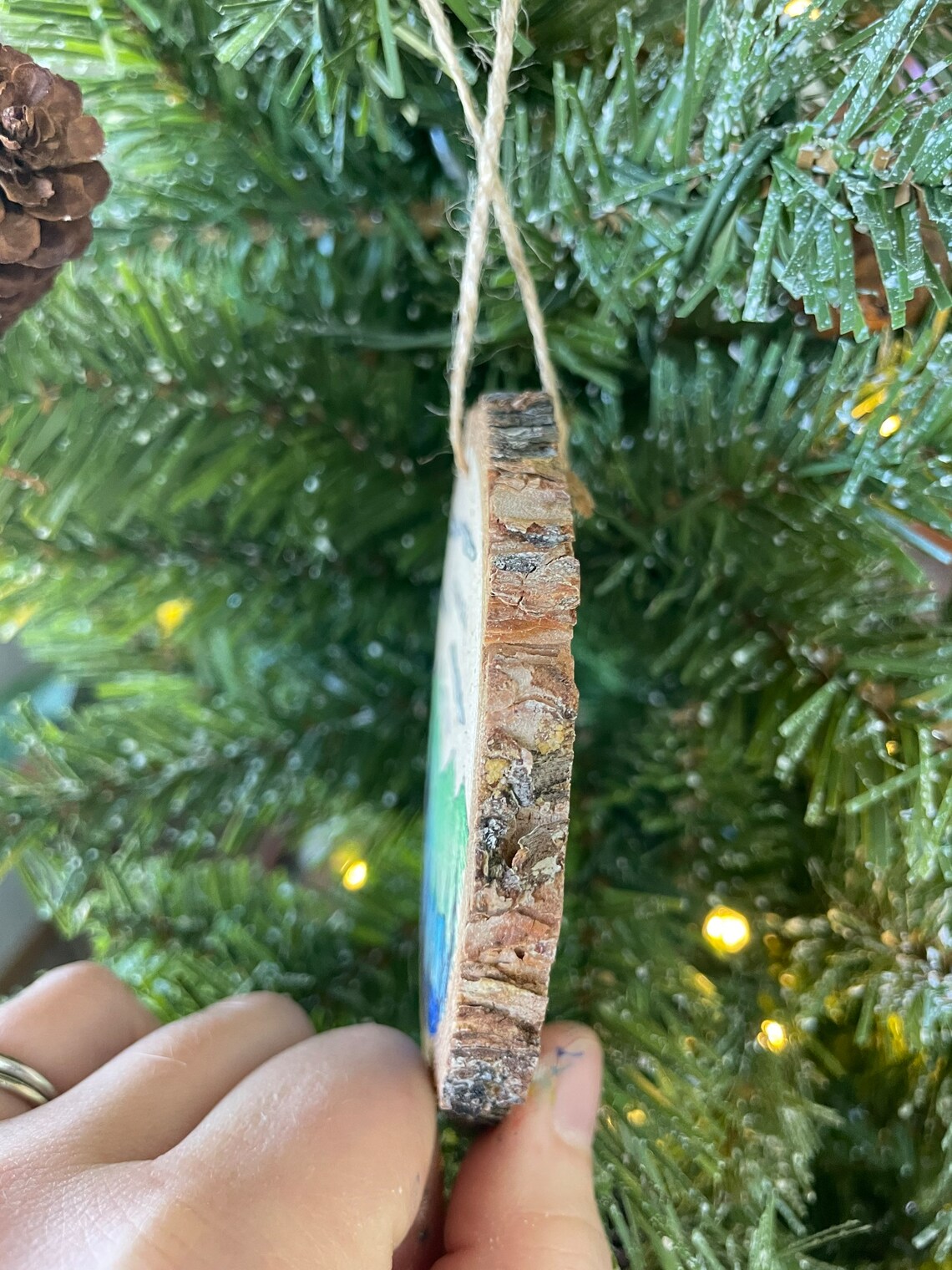 Handmade Zion National Park Wood Slice Christmas Ornament - Etsy