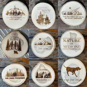Hiking Coaster Sets Adventure Awaits Colorado Coasters - Etsy
