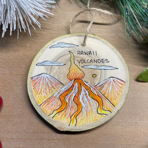 Hawaii Volcanoes National Park Christmas Ornament Hawaii Volcanoes ...
