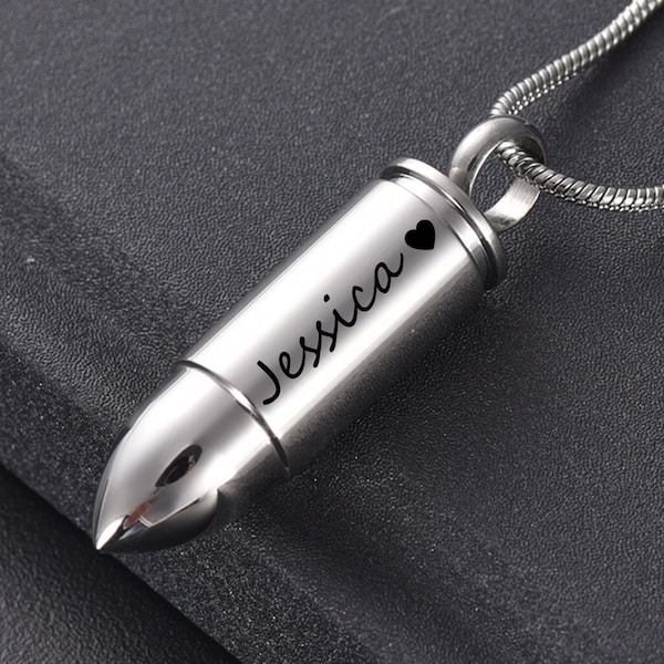 Bullet Necklace - Etsy